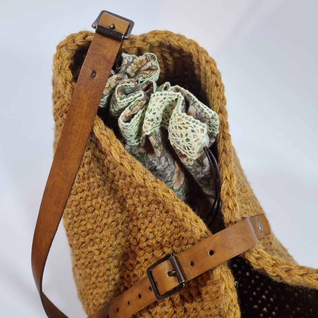 UDSOLGT - Merle skuldertaske - brændt orange - By Jette Friis